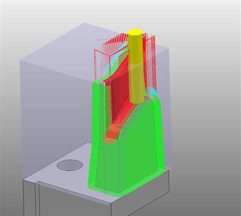 solved how to make toolpath excluding colored surface autodesk community