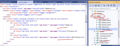 razor pages in asp core wake up and code