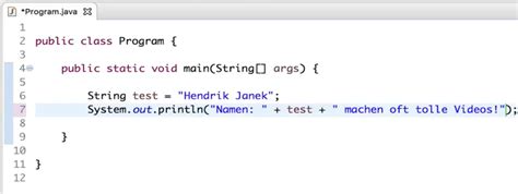 java string die klasse string erklärt [mit video] und beispielen