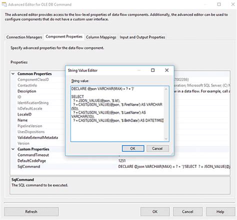 approaches to import json in ssis sql server 2016 part 2
