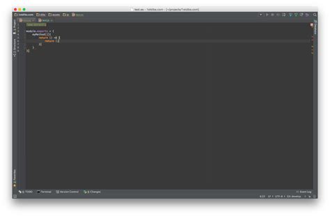 es6 syntax is not recognized when using es extension ides support