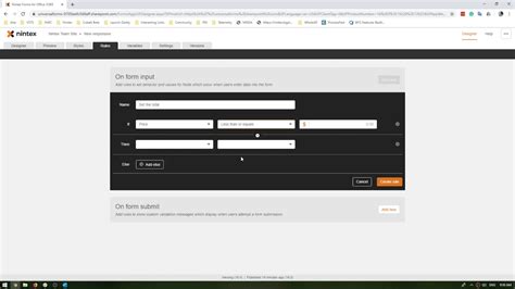 where is my calculated value control nintex new responsive forms for