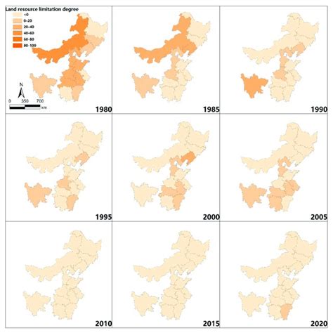 Spatial Pattern Of The Lrld Of Chinas Major Grain Producing Areas
