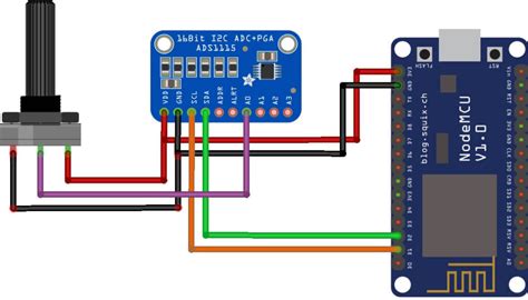 How To Interface Ads1115 16 Bit Adc With Esp8266