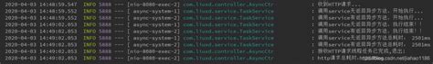 spring boot uses thread pool to realize asynchronous