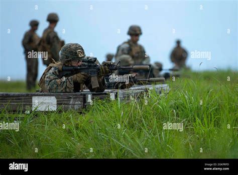 U S Marine Corps Cpl Alejandro Garcia A Rifleman With 2d Battalion