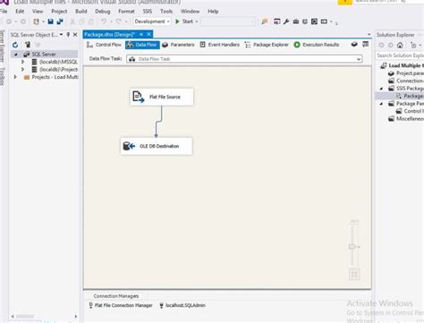 load multiple files with ssis foreach loop container jim