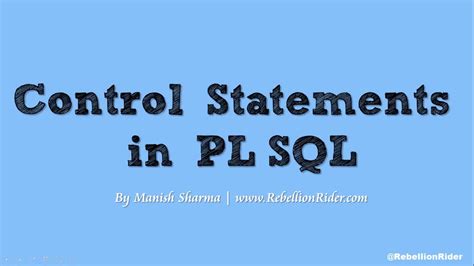 pl sql tutorial 7 introduction to pl sql conditional