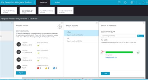 using sql server 2016 upgrade advisor {coding}sight