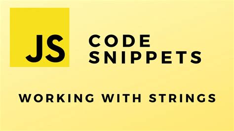 javascript working with strings tutorial the eecs blog