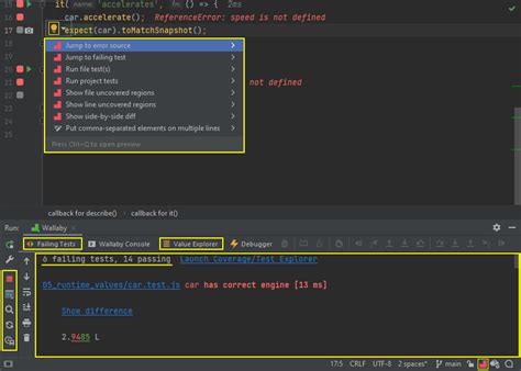 wallaby js tutorials jetbrains tutorial