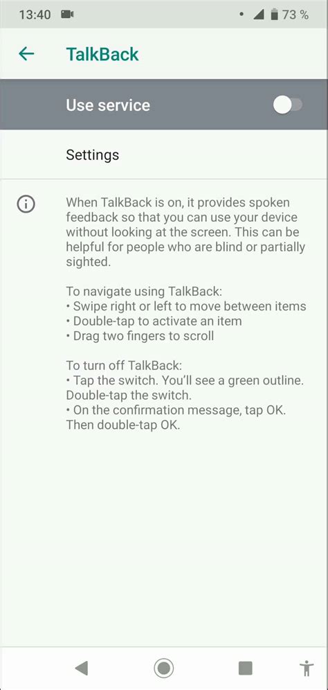 talkback android 9 manual techbone