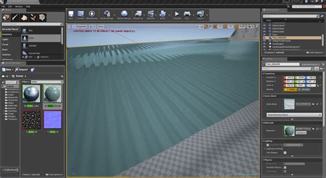 why is the water texture stretched rendering unreal engine forums