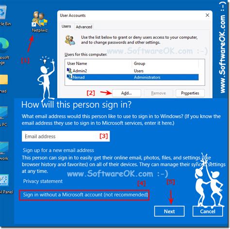Create Multiple User Accounts On The Windows 11 Computer