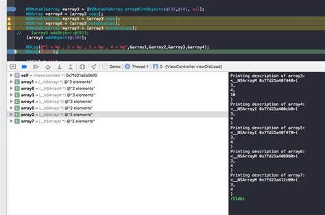 nsarray、nsmutablearray的copy、mutablecopy操作 简书