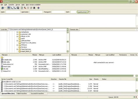 ssh client filezilla