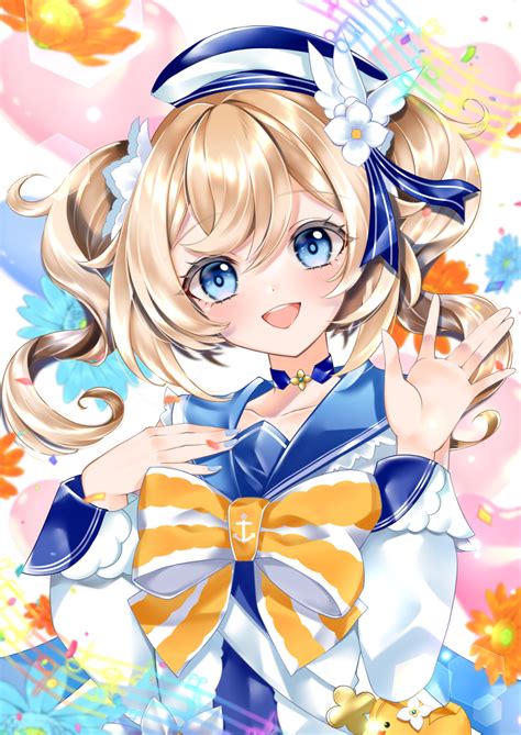 Safebooru 1girl D Absurdres Bag Bangs Barbara Genshin Impact