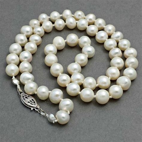 Hand Knotted Freshwater Pearl Necklace Custom Requests Always Welcome