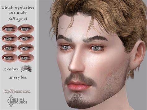 Best Male Eyelashes Cc For The Sims 4 Fandomspot