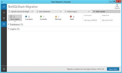 an overview of sql server database migration tools provided by microsoft