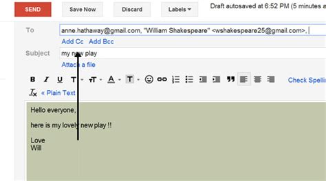 how to send an email to multiple people step by step guide