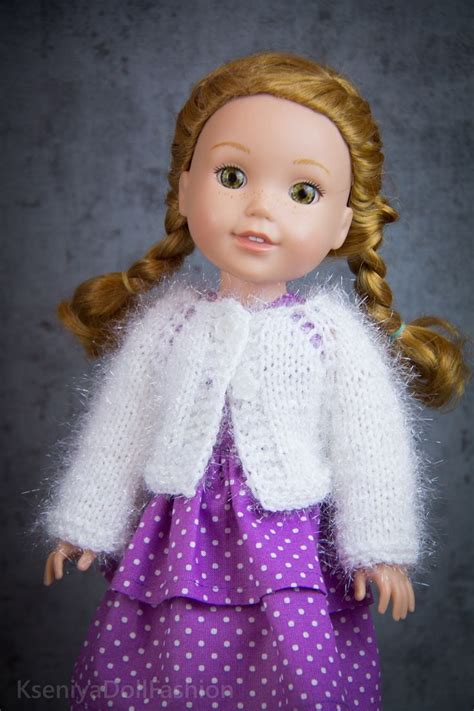 Wellie Wishers Doll Clothes For Doll Sweater For Wellie Wisher Etsy