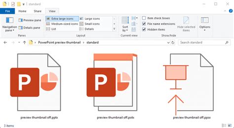 how to update powerpoint preview thumbnail icons brightcarbon