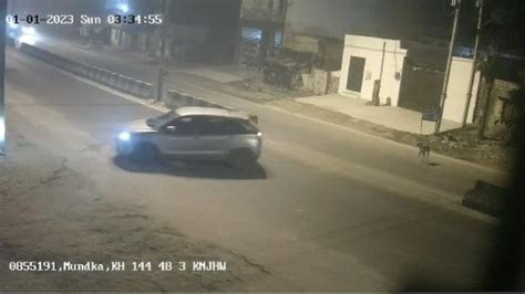Delhi Woman Dragged By Car Video Shows Vehicle Taking U Turn Delhi