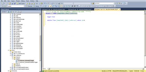 triggers in sql using saillesh pawar