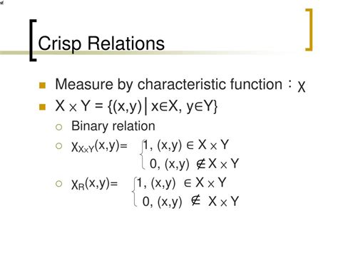 Ppt Classical Relations And Fuzzy Relations Powerpoint Presentation