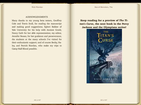 ‎sea Of Monsters The Percy Jackson And The Olympians Book 2 On