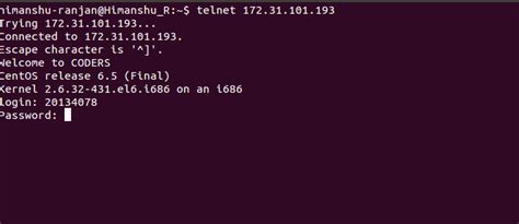 linux tricks configuring telnet server on linux system