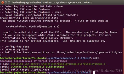 【安装教程】ubuntu16 04中用cmake gui安装opencv3 2 0和opencv contrib 3 2 0（图文） 图像处理