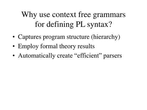 Ppt Syntax Analysis Powerpoint Presentation Free Download Id 6383734