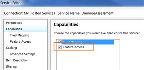 how to create a hosted feature service