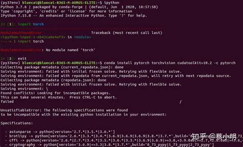 ubuntu 安装pytorch问题 知乎