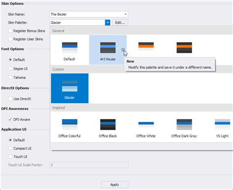 devexpress winforms interface development take you to