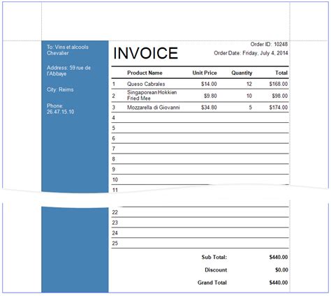 create a report with cross band content and populated