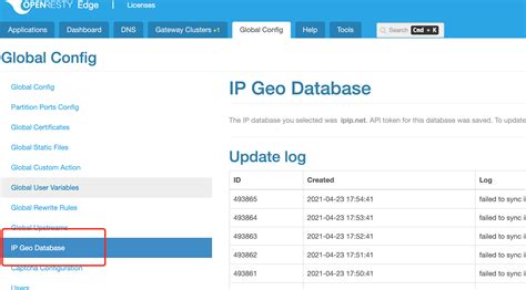 Ip Geolocation Database Openresty Inc Documentation