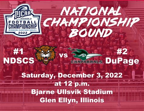 Ndscs Wildcats Are In The Diii Njcaa National Championship North