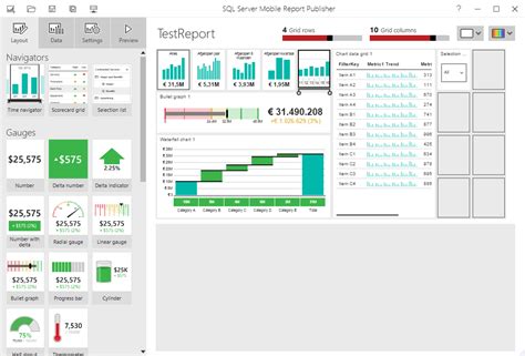 mobile reports in microsoft sql server reporting services 2016 element61