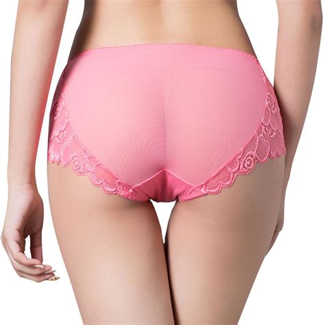 2020 Bud Silk Popular Womens Panties Lace Gauze Ventilation Underpants
