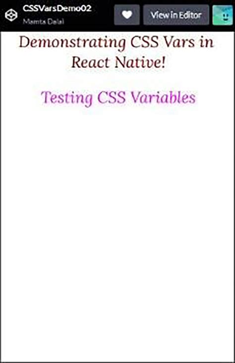 using css variables in react native logrocket blog
