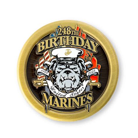 Marine Corps Birthday 2024 Challenge Coin Bambi Neille