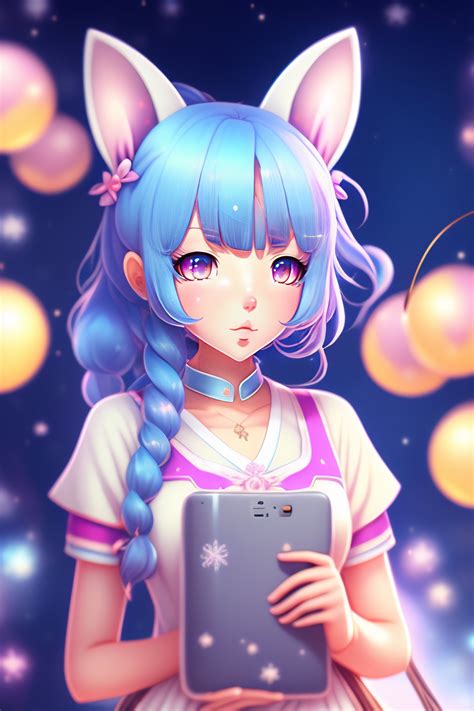 Lexica Anime Wallpaper Like Pencil Drawing Digital Art Of Cute