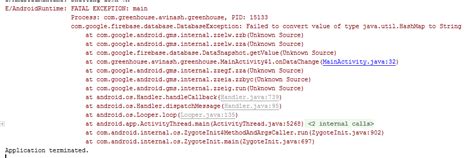 unable to retrieve firebase database to an android app stack overflow