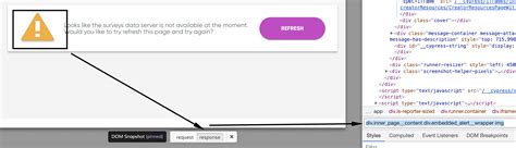 javascript request with status 401 and popup message fails stack