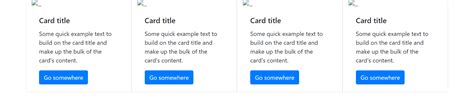 html bootstrap how can i add space between cards