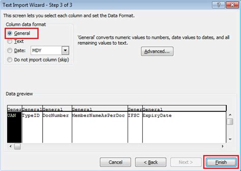 how to convert notepad to excel with columns convert text