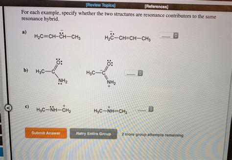 Solved For Each Example Specify Whether The Two Structures
